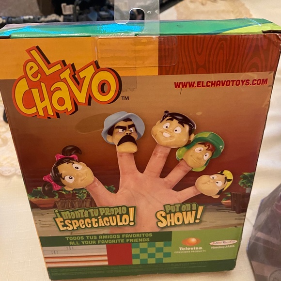 Toys | El Chavo Character Figurines Finger Pupets Set Of 5 Nono Popis ...